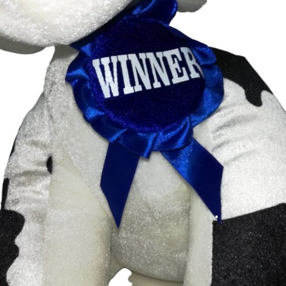 Classic Stuffed Toys | Other | Stuffed Prize Cow Plush 5 In Tall 14 In ...